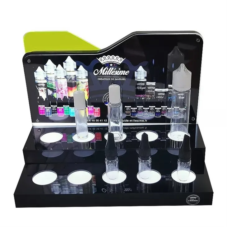 China Customized Electronic Cigarette Oil Display Rack LED Luminous ...
